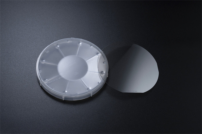 Single Crystal SiC Epitaxial Wafer C-Face Optical Polish Si-Face CMP