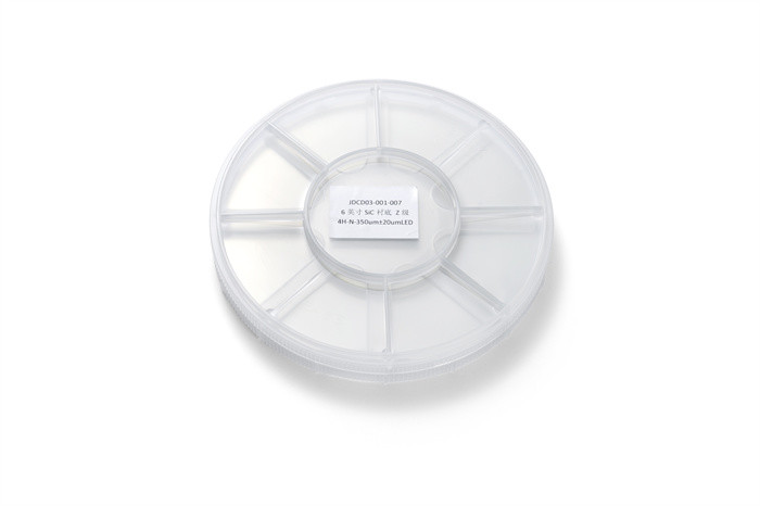 6inch N Type Wafer P MOS Grade 4H SiC Substrate 350.0 ± 25.0um
