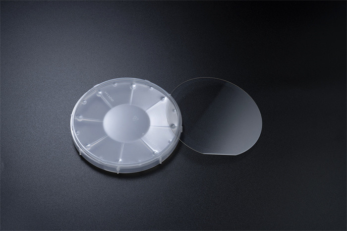 100mm 4 Inch Blue LED GaN Epitaxial Wafer On Sapphire SSP Thickness 5um ...