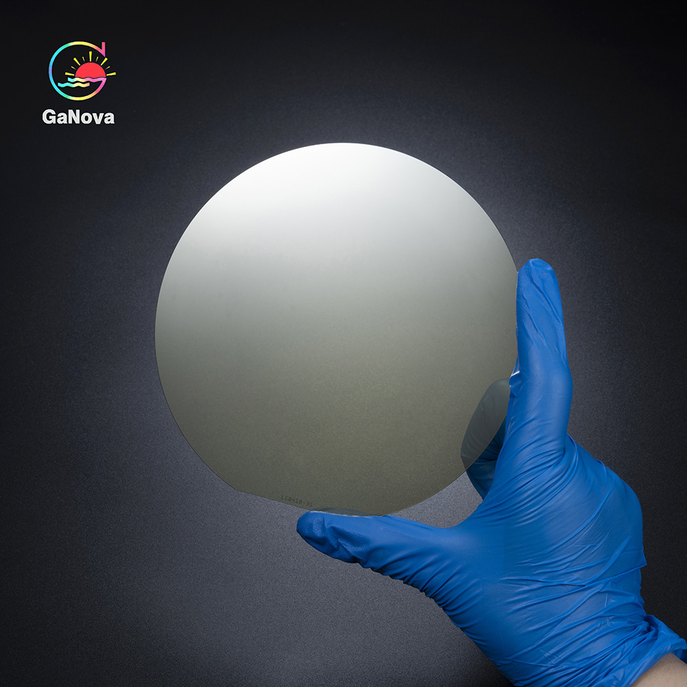 2inch GaN on Silicon Green LED Epi wafer Gallium Nitride on Silicon